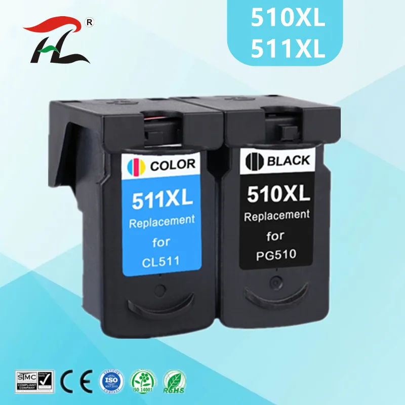Compatible PG510 CL511 Ink Cartridge for Canon PG 510 510XL for MP280 ...