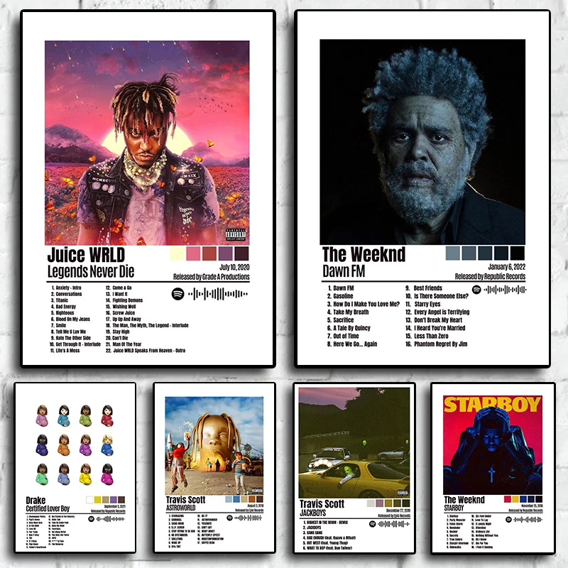 Posters Wall Aesthetic Album Covers | Album Cover Posters Wall Decor ...