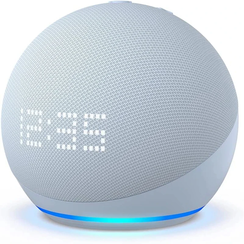 Echo-Dot-Smart-Speaker-Set-Alexa-Voice-Assistente-do-Google-Rel-gio-sem ...