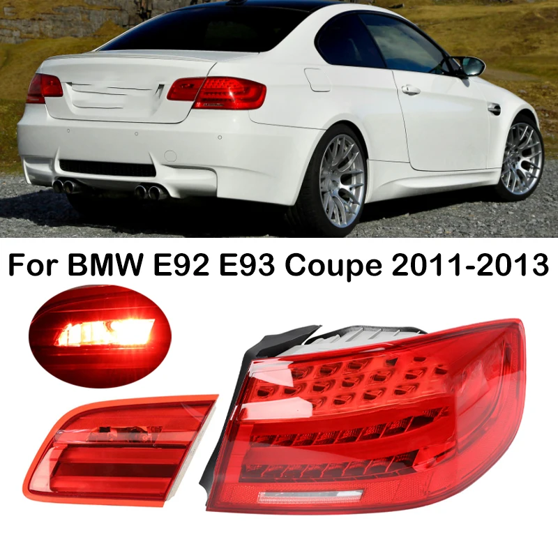 For-BMW-3-Series-E92-E93-Coupe-2011-2012-2013-LED-Rear-Bumper-Tail ...