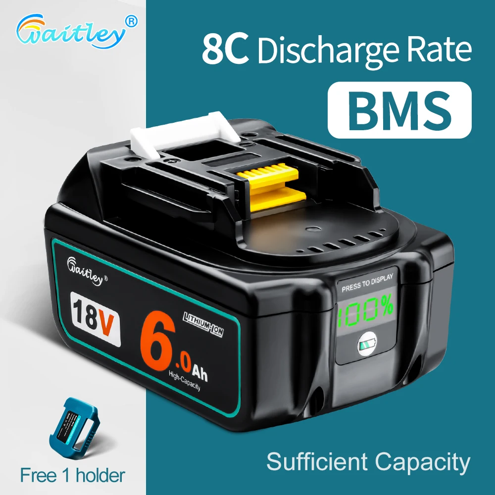 Makita 18 volt 6 amp battery store