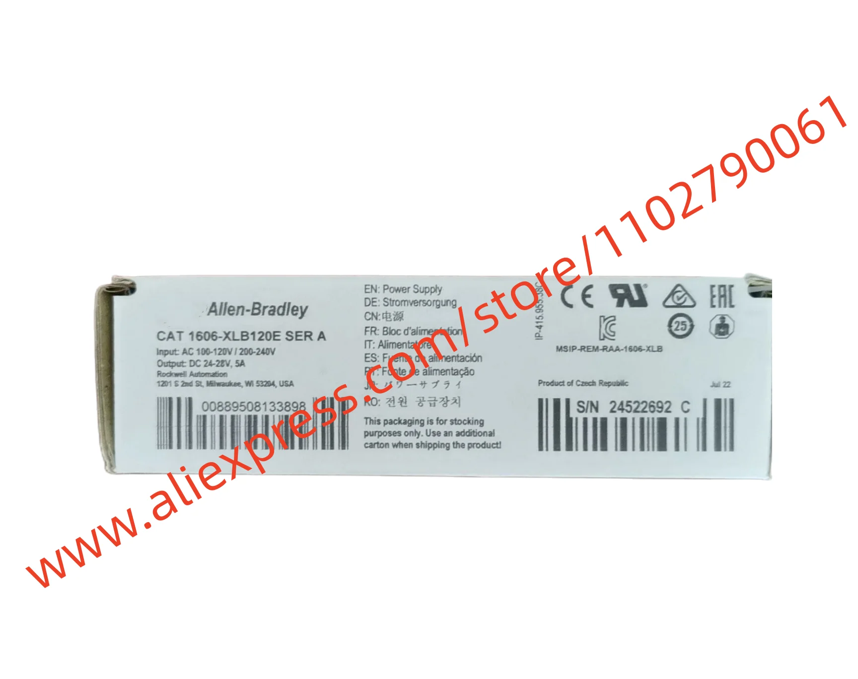 1606-XLB120E-1606-XLB240E-1794-ACNR15-1769-PA4-Only-do-new-original ...