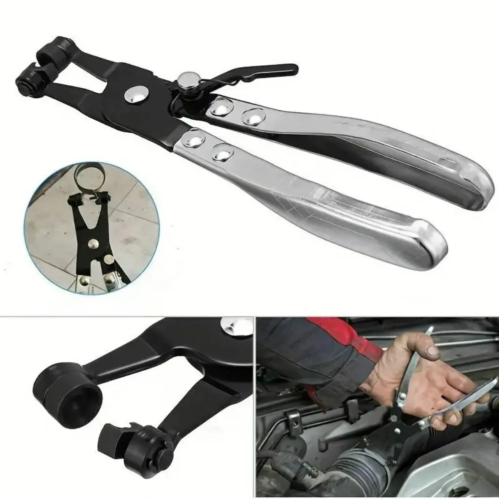Car Water Pipe Hose Clip Pliers Clamp Swivel Drive Jaw Locking Tool ...