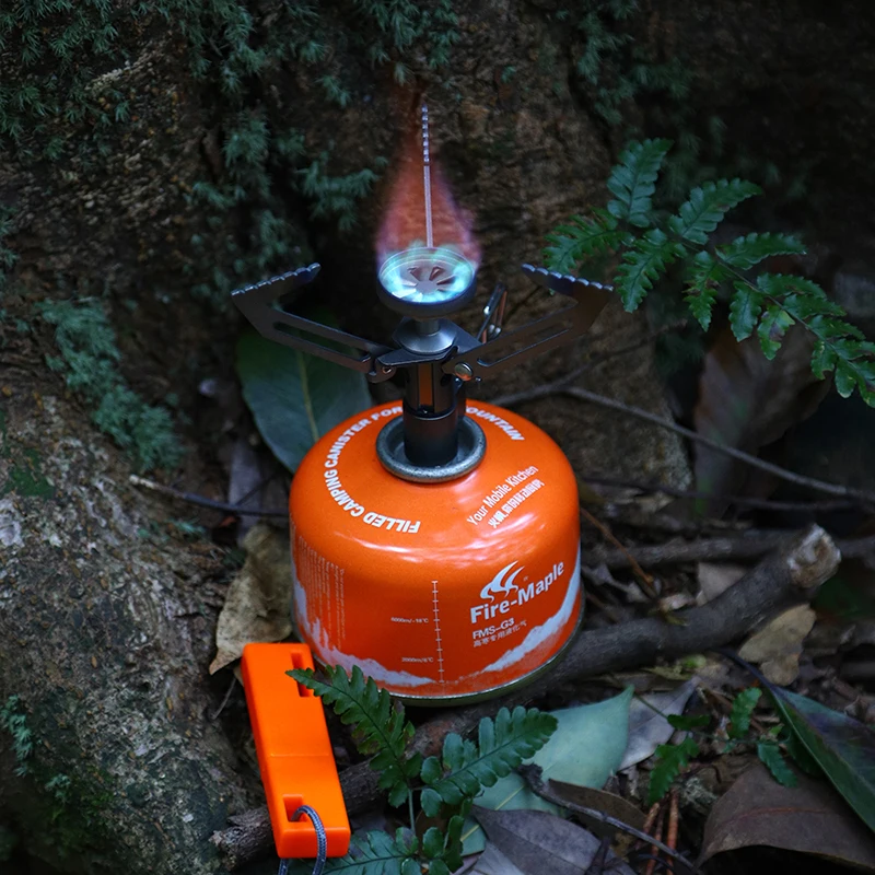 Fire Maple Titanium Camping Gas Stove Compact Burners Ultralight ...