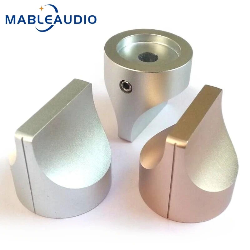 1PCS-28x28mm-Solid-Pure-Aluminum-Alloy-Knob-Volume-Potentiometer-HIFI ...