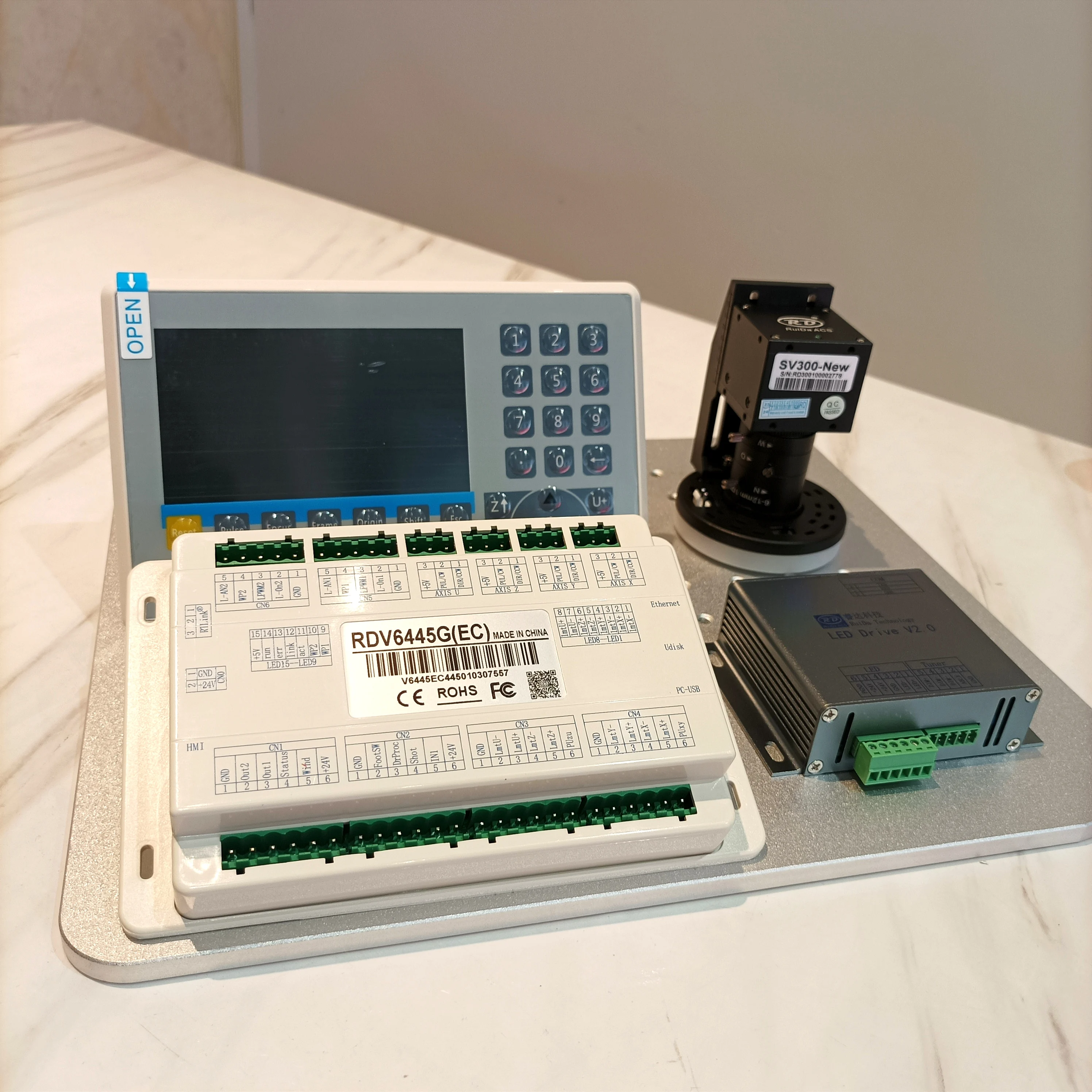 Ruida-RDV6445G-CCD-small-vision-laser-controller-card-for-laser-cutting ...