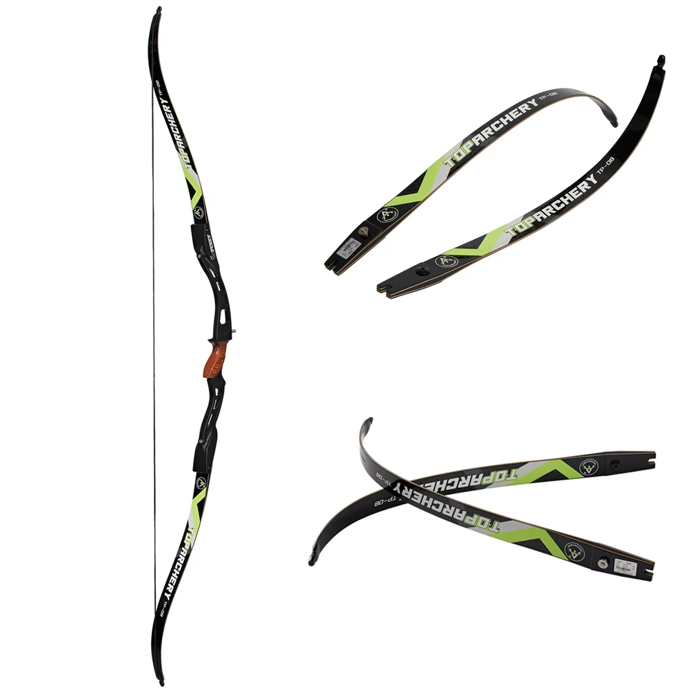 TOPARCHERY-1-Pair-Competitive-Bow-20-40lbs-ILF-Black-Carbon-Bow-Limbs ...