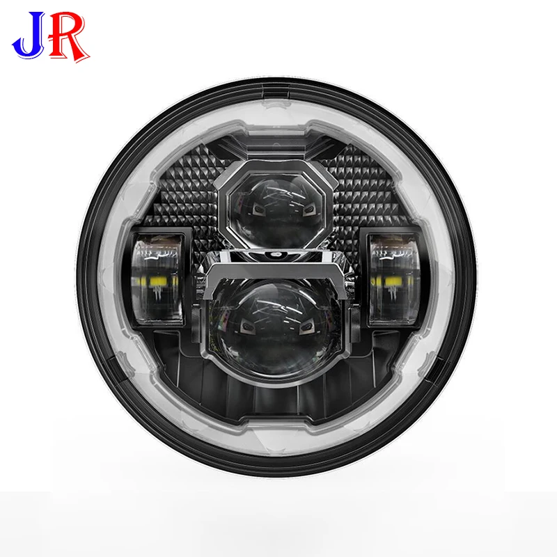 Off-Road-Auto-Lighting-System-7-Inch-Round-Led-Headlight-Suitable-for ...
