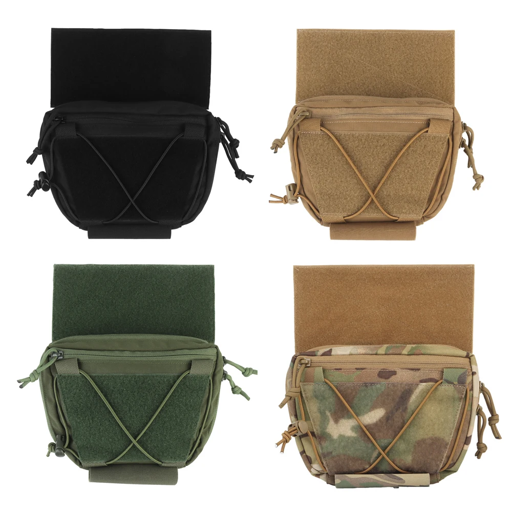 Tactical-Raid-Drop-Down-Pouch-Detachable-Militar-Hunting-Vest-Abdominal ...