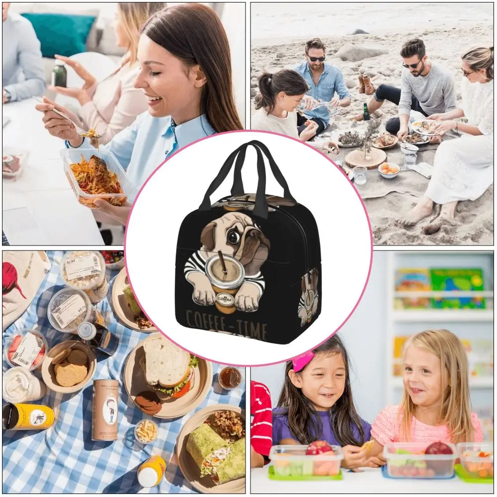 Pug Dog Thermal Insulated Lunch Box - coolpetshome