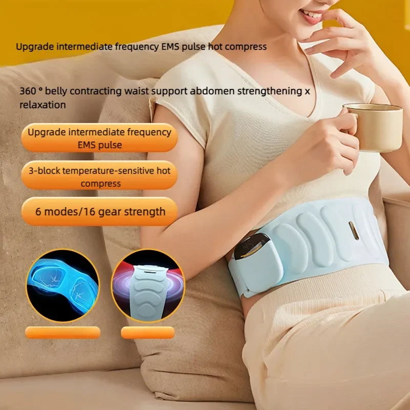 EMS-Microcurrent-Waist-Massager-6-Speed-Waist-Protection-Warmth ...