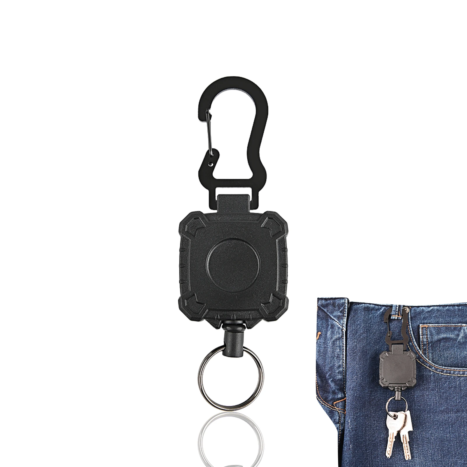 Retractable Key Holder Heavy Duty | Retractable Key Chain Heavy Duty ...