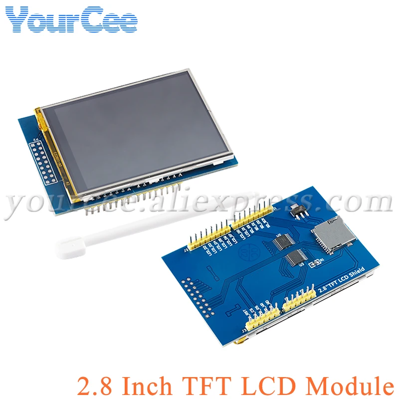 2.8" 2.8 inch TFT LCD Display Screen Module SPI Serial Port Resolution ...