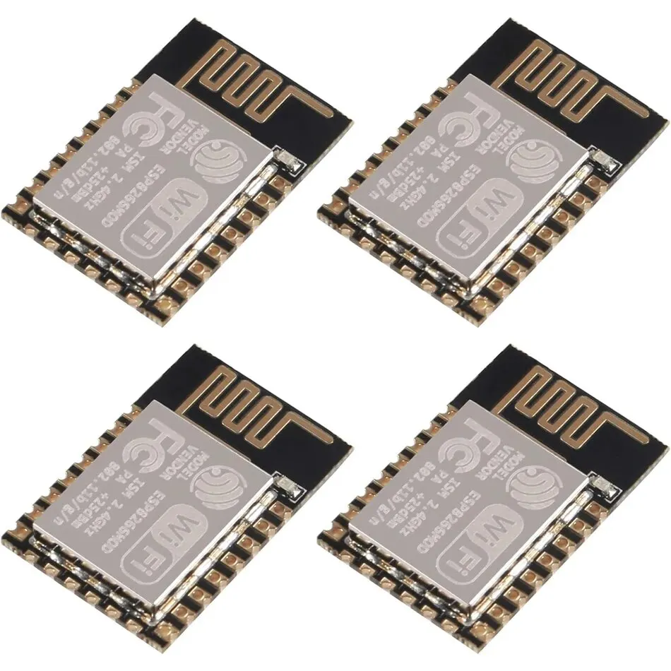 4pcs Esp8266 Esp 12f Esp 12e Wifi Serial Module Microcontroller 802 11n