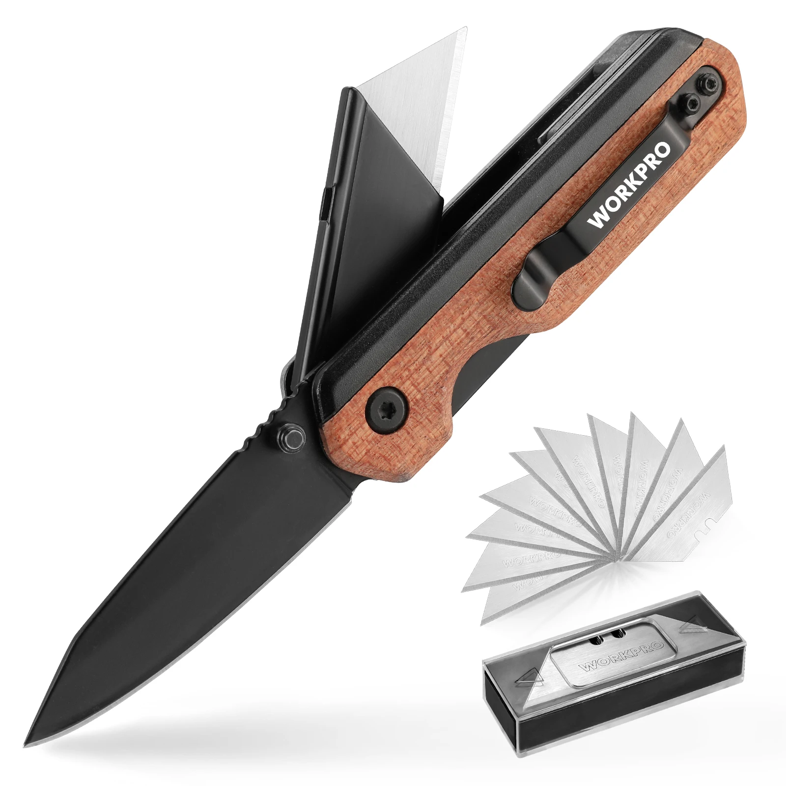 WORKPRO-Multifunction-Folding-Knife-Portable-Pocket-Knife-Electrician ...