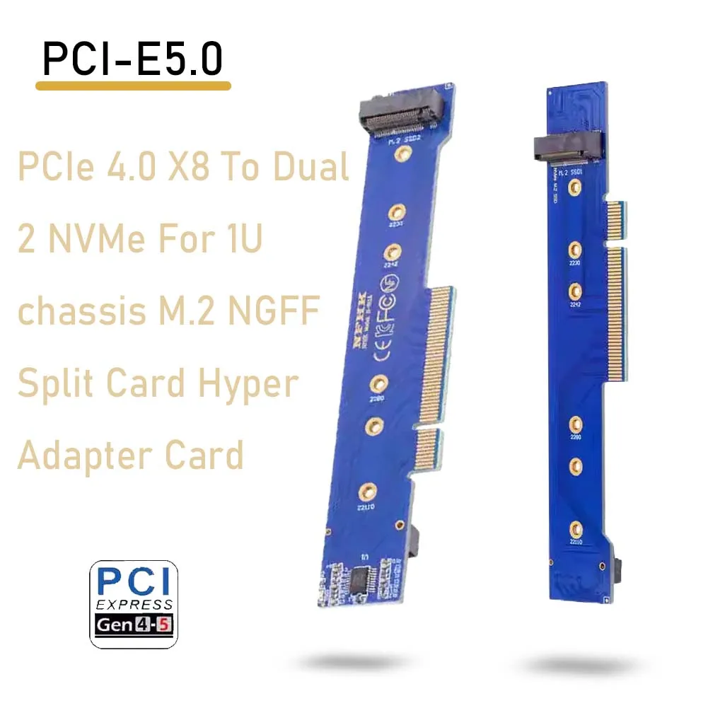 NVMe-M-2-NGFF-SSD-Split-Cart-o-Hyper-Adaptador-VROC-Raid-PCIE-Express ...