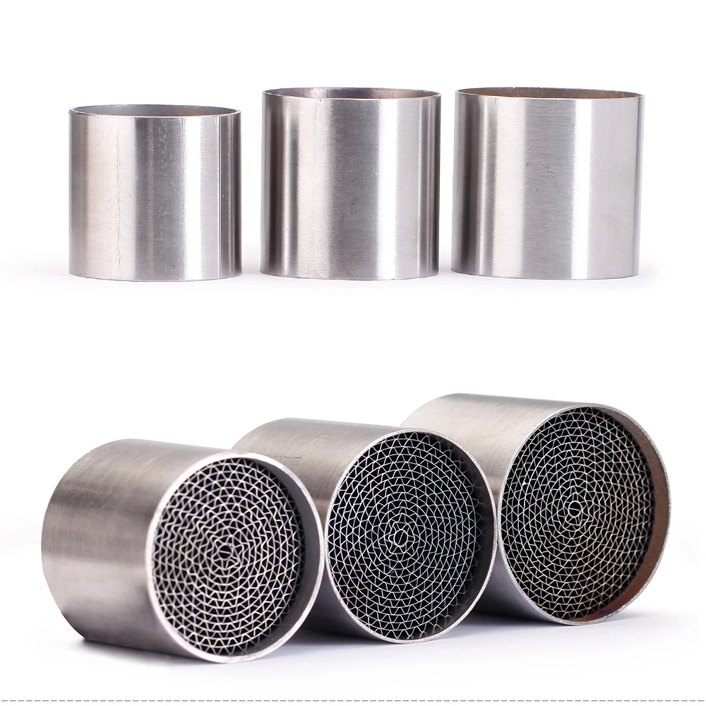 48mm 50mm 53mm Universal Front Mid End Exhaust Catalyst DB Killer ...