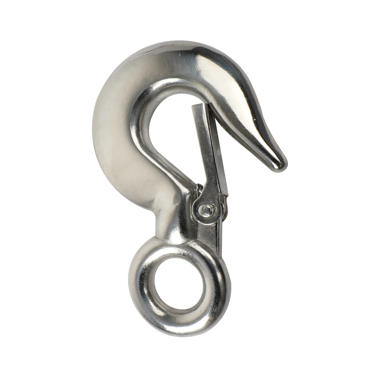 316-Stainless-Steel-Swivel-Eye-Lifting-Hook-Heavy-Duty-Lock-Rigging ...