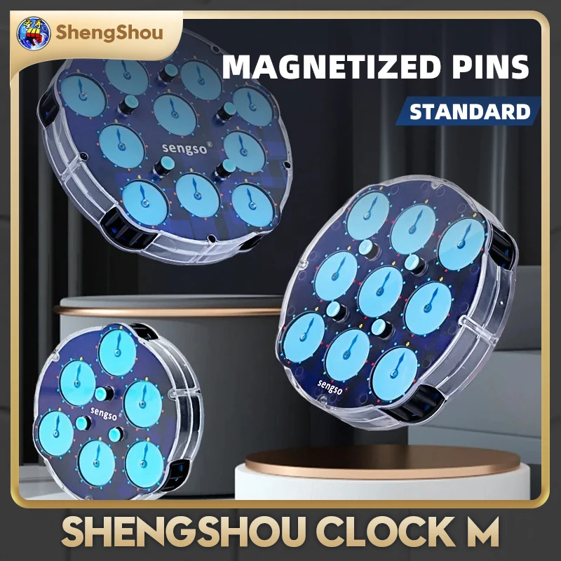 Speed-Magic-Clock-ShengShou-Magnetic-Speed-Puzzle-Educational-Fidget ...