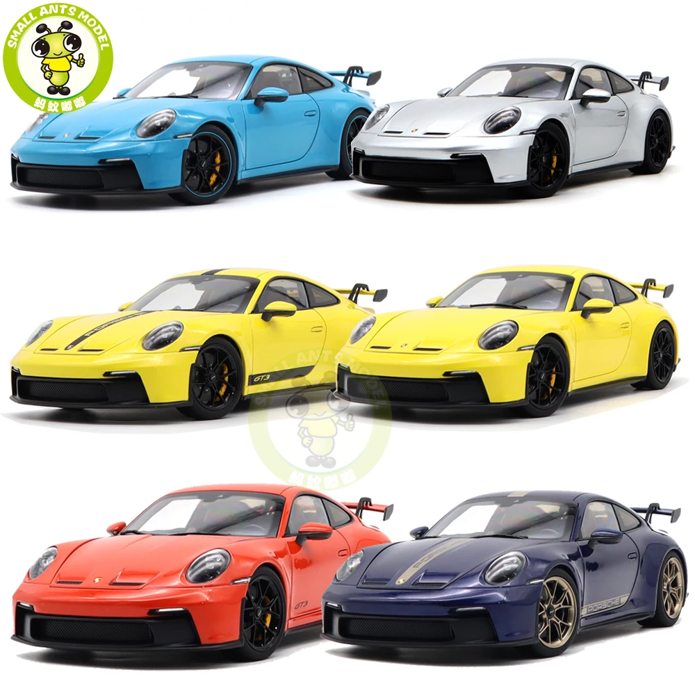 1/18 911 992 GT3 2021 Norev 187614 187611 187313 다이캐스트 모델 자동차 장난감, 남편 ...