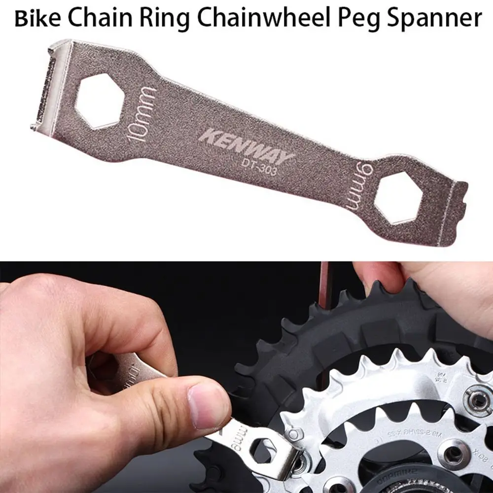 Removing Install Tool MTB Road Bicycle Bolt Fixed Wrench Bike Chainring ...
