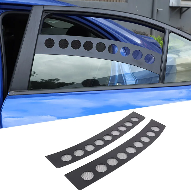 Aluminum Alloy Car Rear Side Window Ventilation Panel Decoration ...