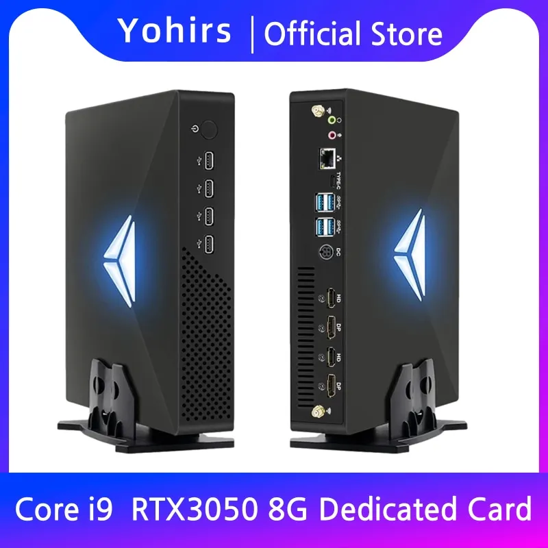 Yohirs 9th gen mini gaming pc i9 9900 i7 9700f nvi_dia rtx 3050 8g ...