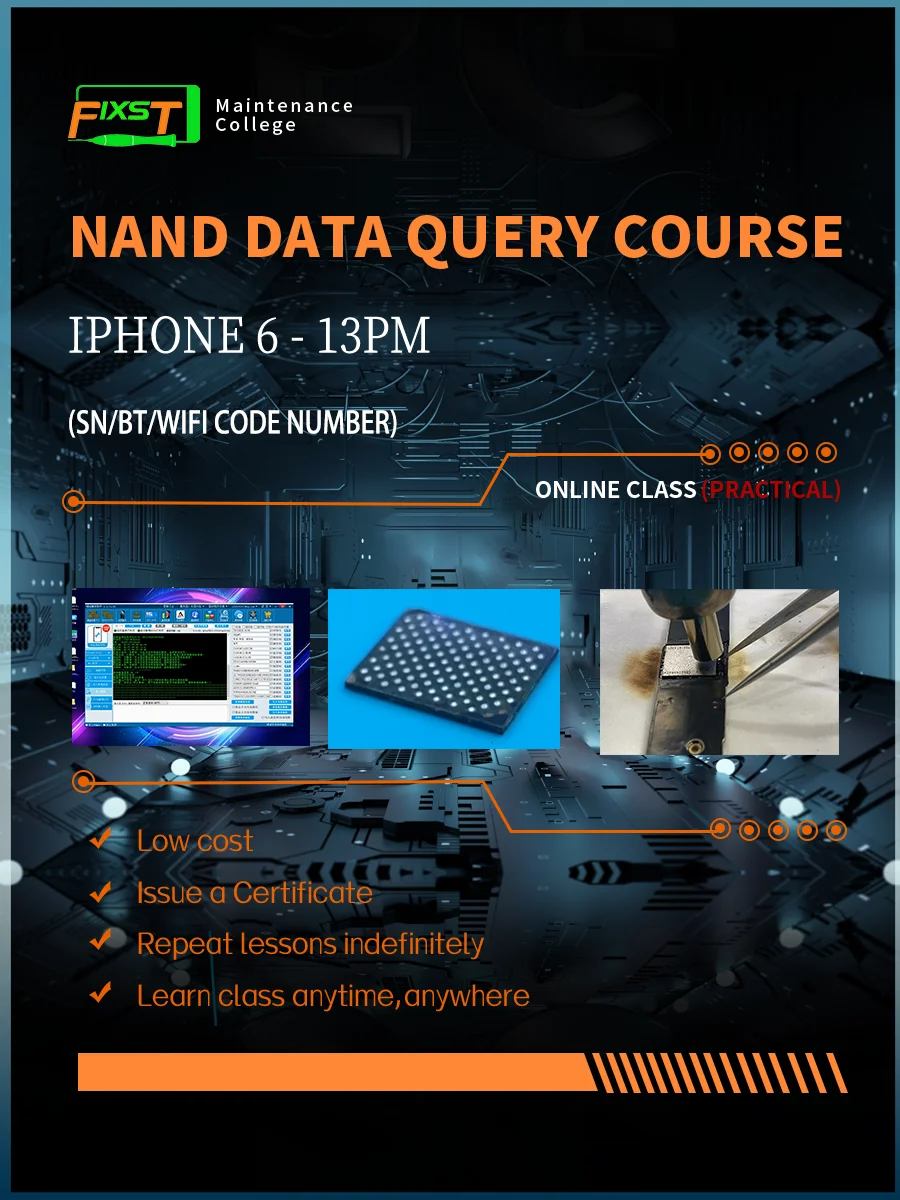 New FIXST Repair Course For Bad NAND Data Query In English| | - AliExpress
