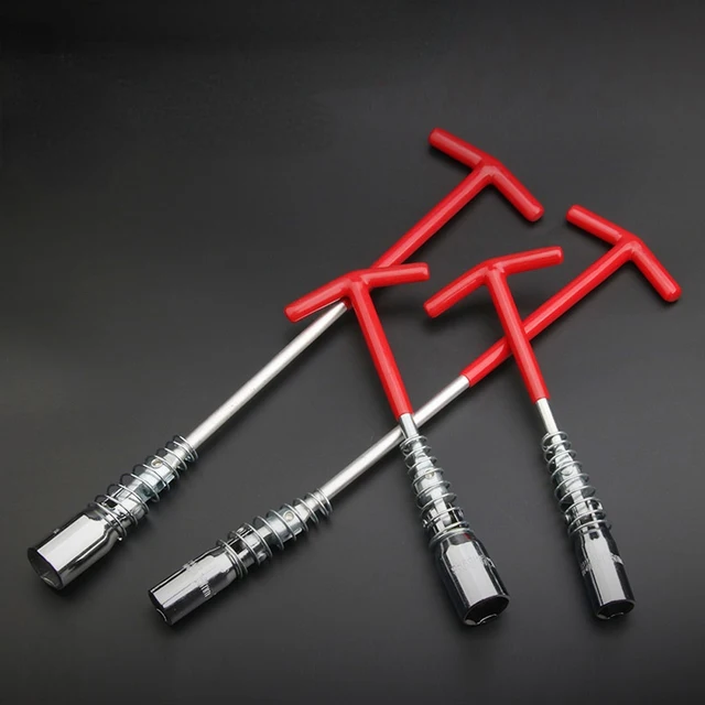 Universal 14mm/16mm/21mm Spark Plug Removal Tool Wrench 360 Degree ...