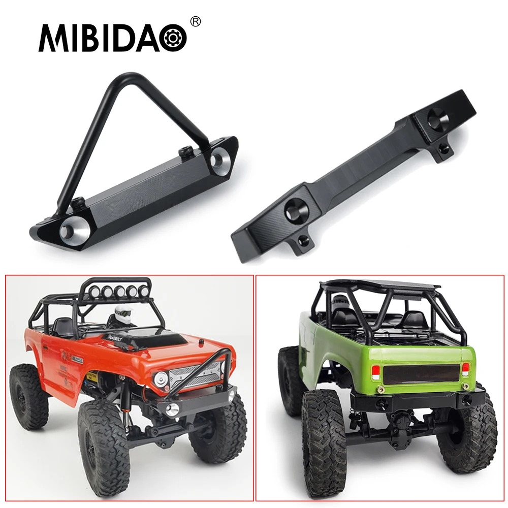 MIBIDAO-Metal-Front-Rear-Bumper-for-Axial-SCX24-Deadbolt-Chevrolet ...