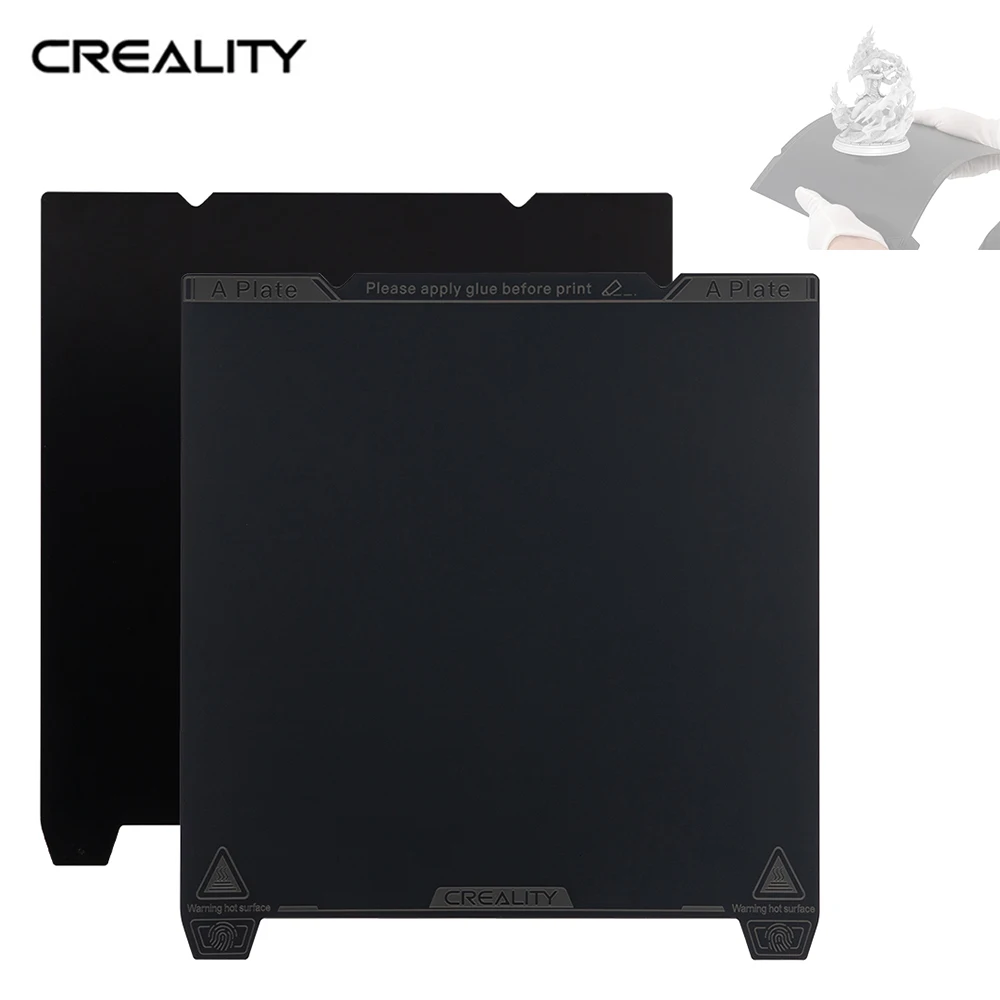 Creality-K1-PEI-Build-Plate-Kit-Smooth-With-Soft-Magnetic-Stick-3D ...