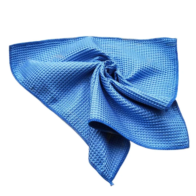 2 Pcs/Lot Car Wash Towel Glass Cleaning Water Drying Microfiber ...