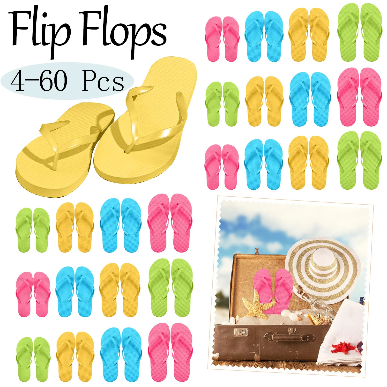 Chanclas-de-verano-antideslizantes-sandalias-de-playa-de-Eva-suave-a ...