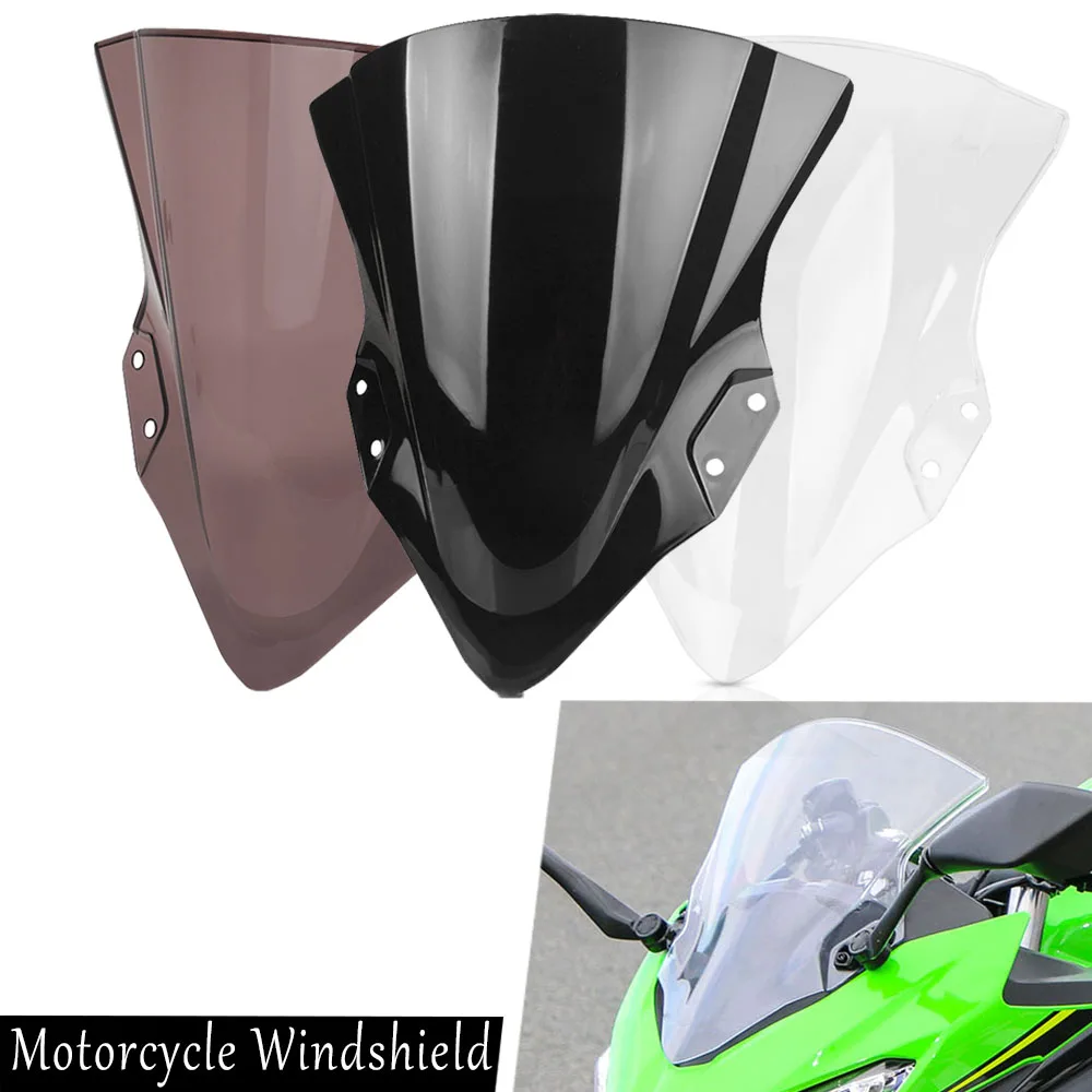 For Kawasaki Ninja 250 400 2018 2019 2020 EX400 Motorcycle Windshield ...