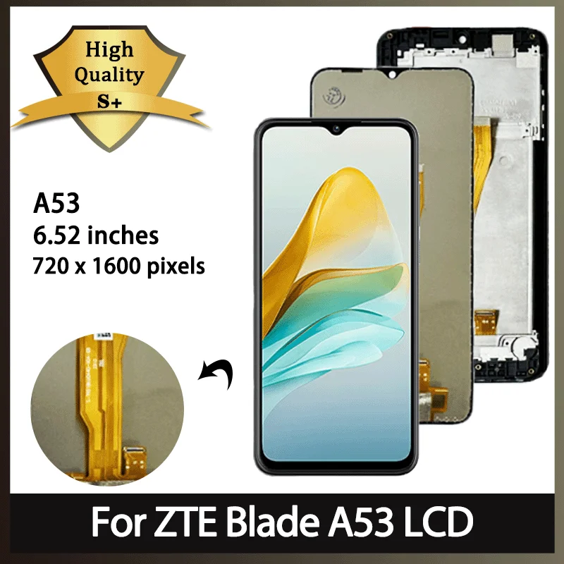 6.52"IPS LCD For ZTE Blade A53 LCD P630 Display Touch Screen Digitizer ...