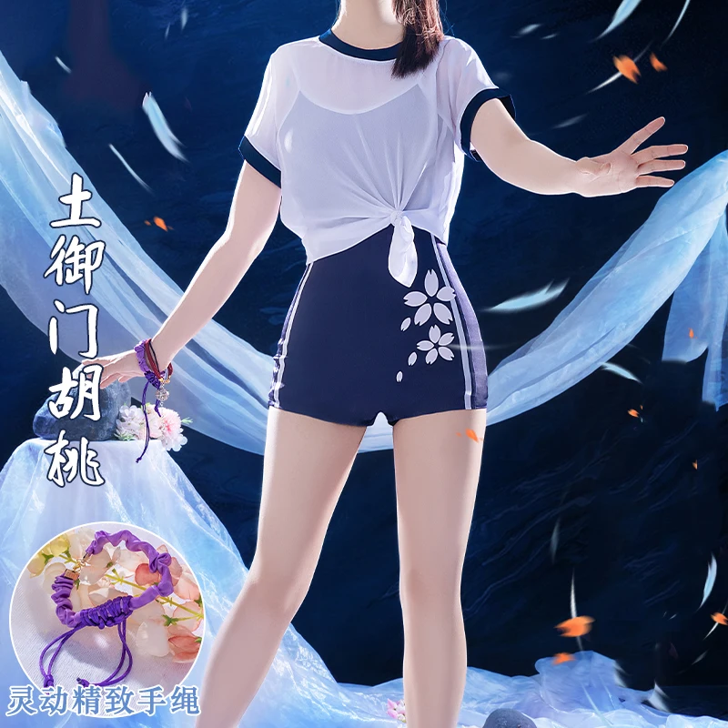 Juego Naraka: Bladepoint Kurumi Hutao, disfraz de Cosplay para mujer ...