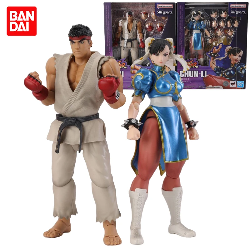 Bandai-S-H-Figuarts-Street-Fighte-Ryu-Action-Figures-Chun-Li-Shf-Outfit ...