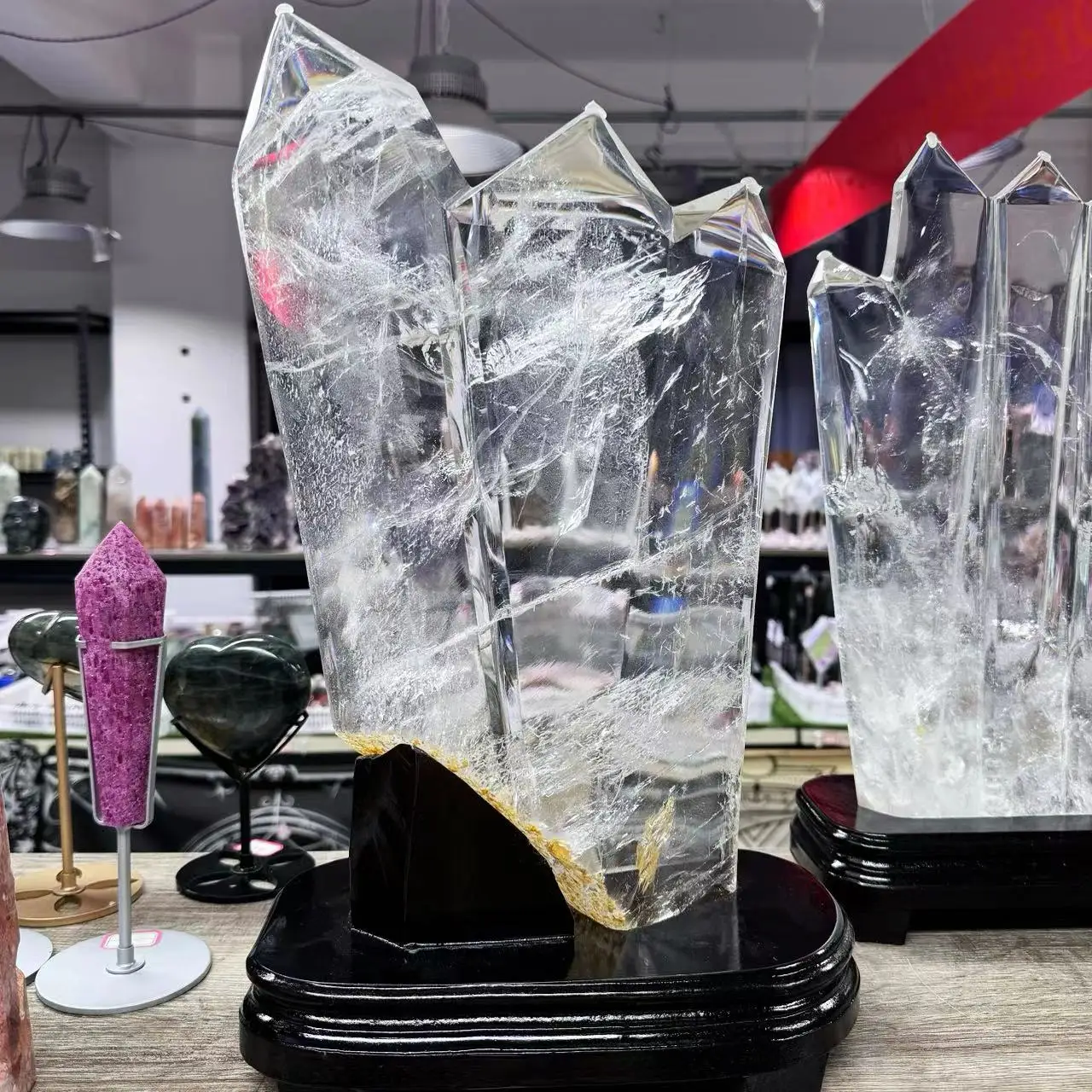 Natural-Clear-Quartz-Tower-3-Heard-Tower-Healing-Crystal-Quartz-Points ...