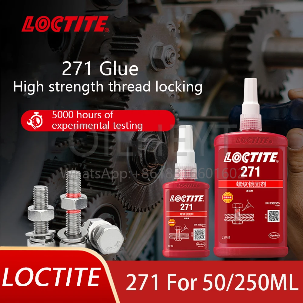 Loctite-271-parafuso-cola-agente-de-cura-de-linha-de-alta-resist-ncia ...