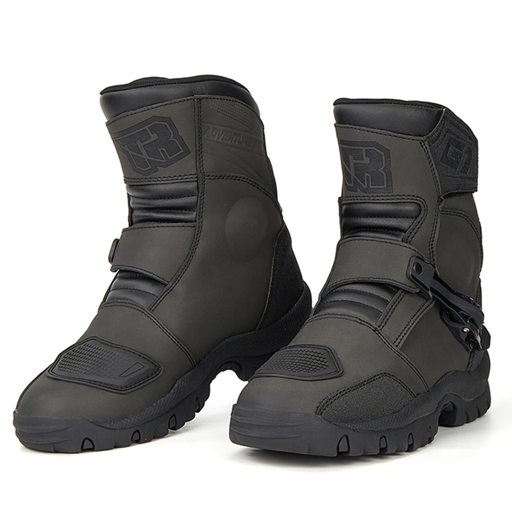 Waterproof-Motorcycle-Boots-Retro-Leather-Motocross-Boots-Anti-fall ...