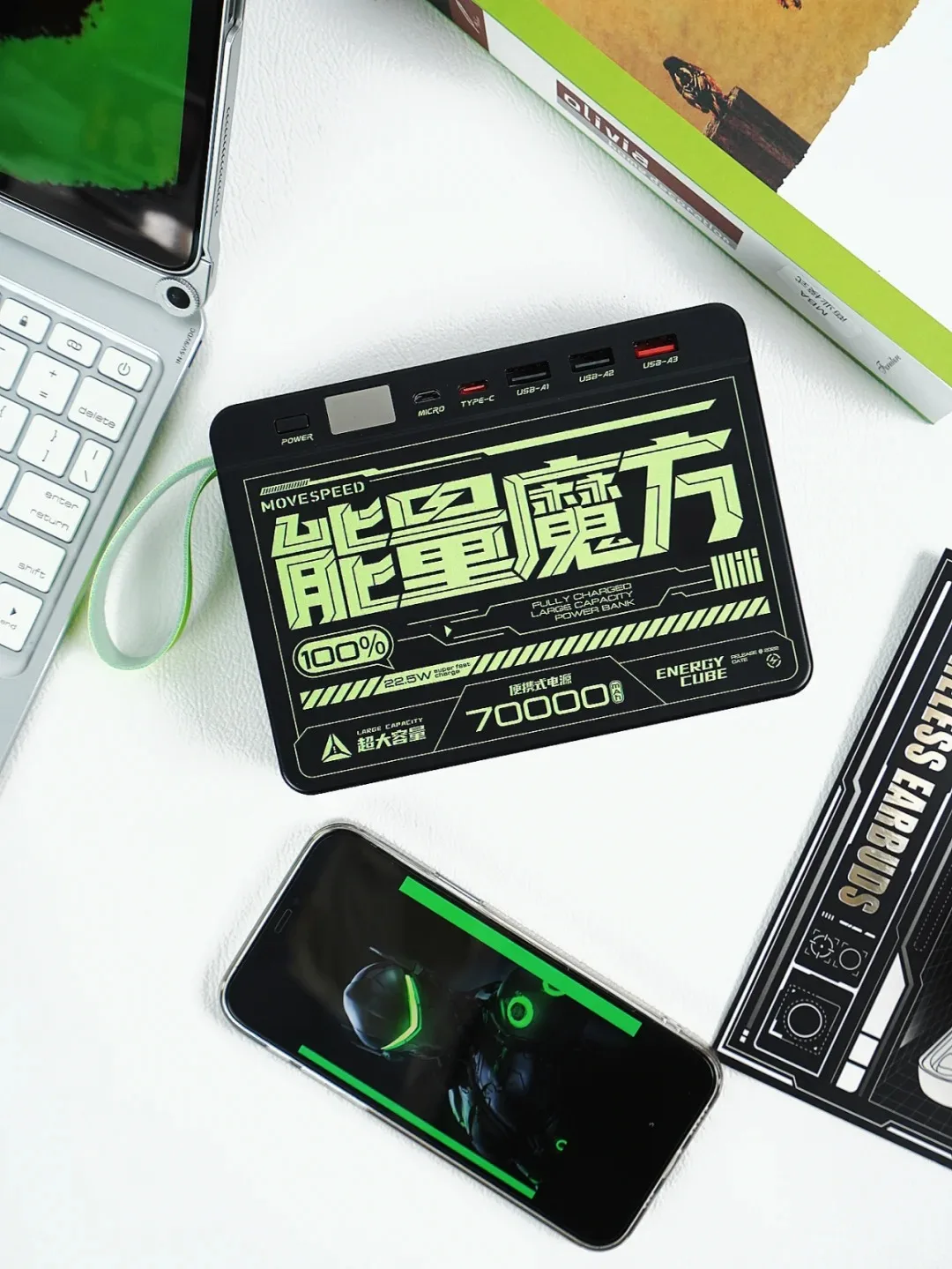 MOVESPEED-Z70-Energy-Cube-Mobile-Power-Bank-70000mAh-PD20W-Quick ...