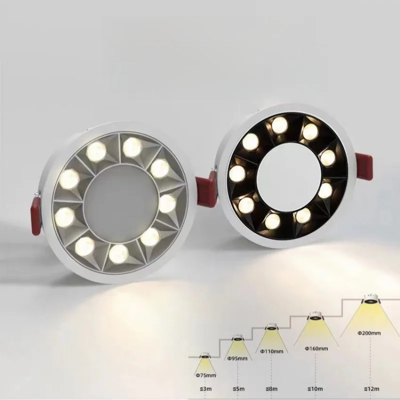 12W-18W-24W-36W-45W-Dimmable-Ultra-thin-Anti-glare-Spotlight-Embedded ...