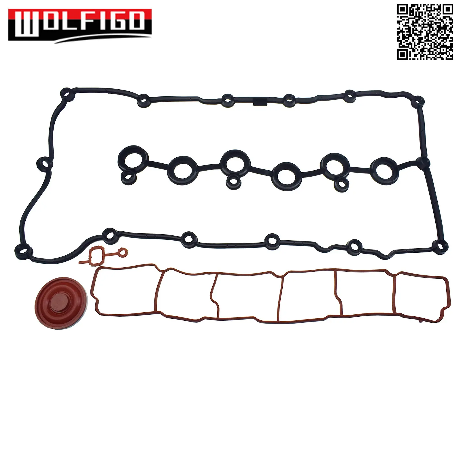 Engine-Valve-Cover-Intake-Manifold-Gasket-PCV-Set-For-Audi-Q7-VW-CC ...