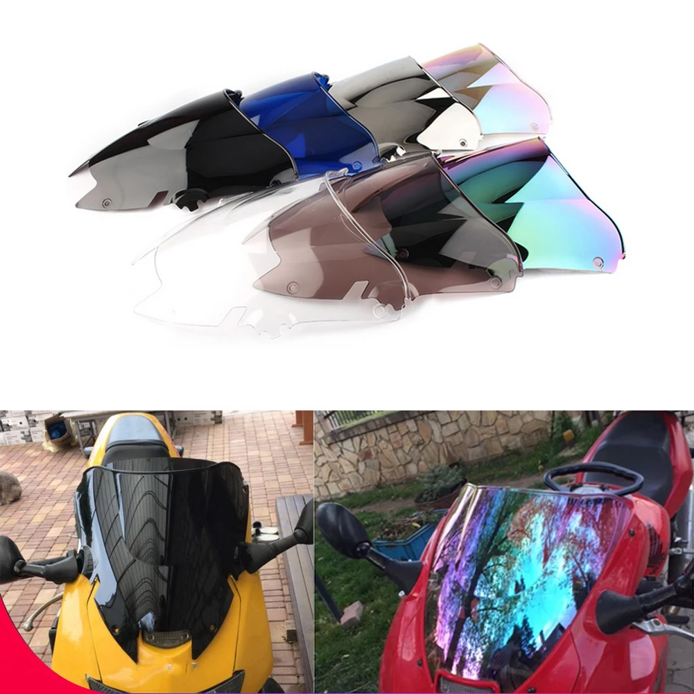Motorcycle-Windscreen-Covers-Screen-Motorbikes-Deflector-Windshield-For ...