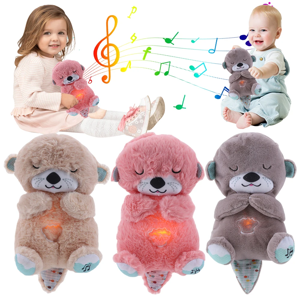 Breathing-o-tter-Sleep-Playmate-juguete-de-peluche-Musical-para-beb ...