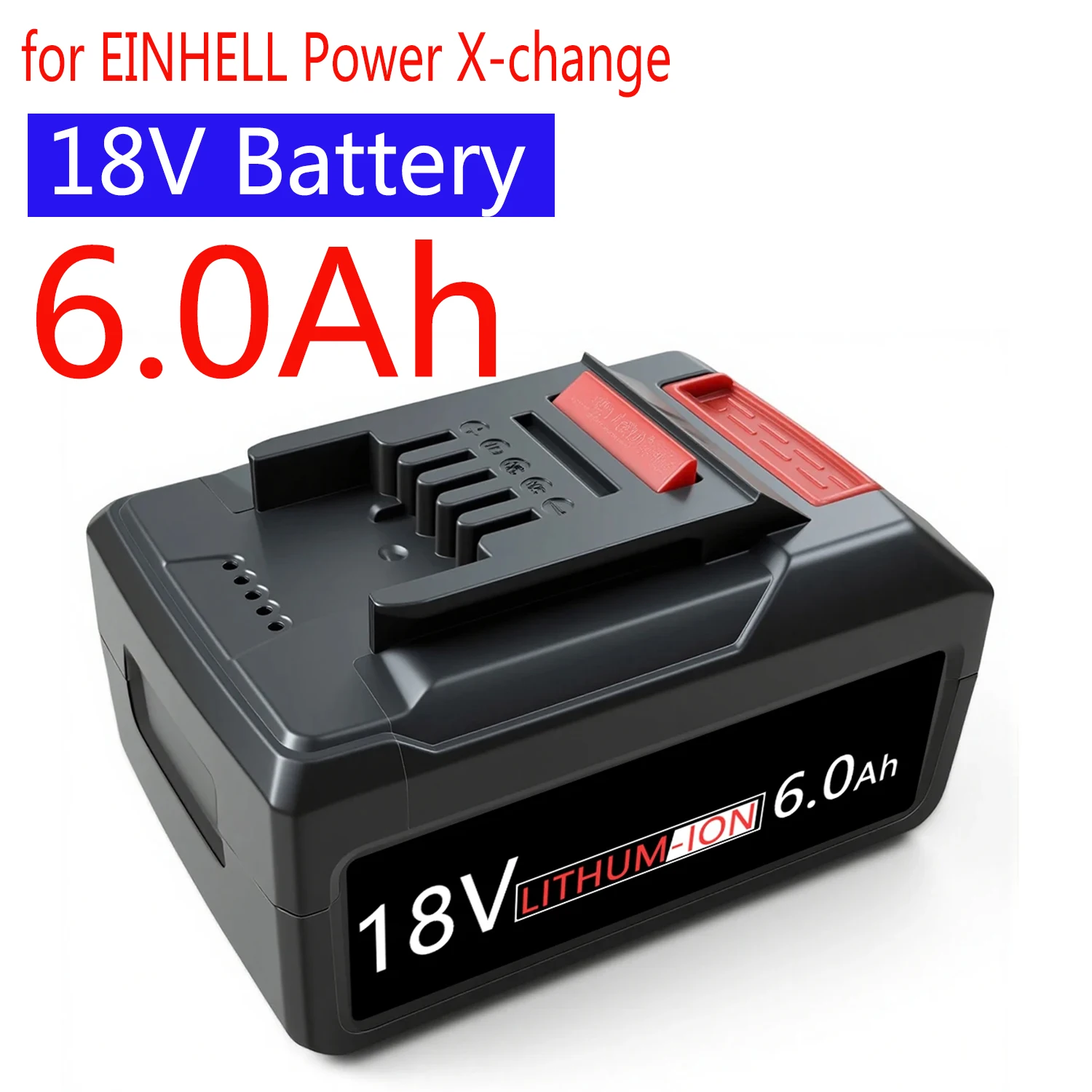 Batterie de remplacement 6000mAh EIN18C2 Li-ion pour EINHELL 18V ...