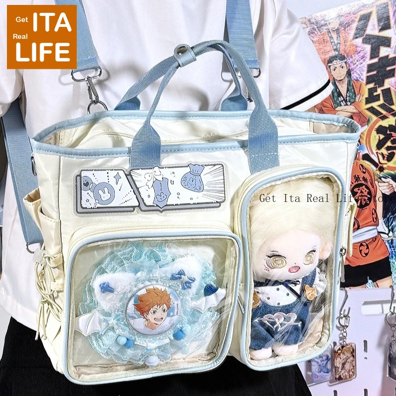 Italife Double-layer Display Anime Ita Backpack for Women Back To ...
