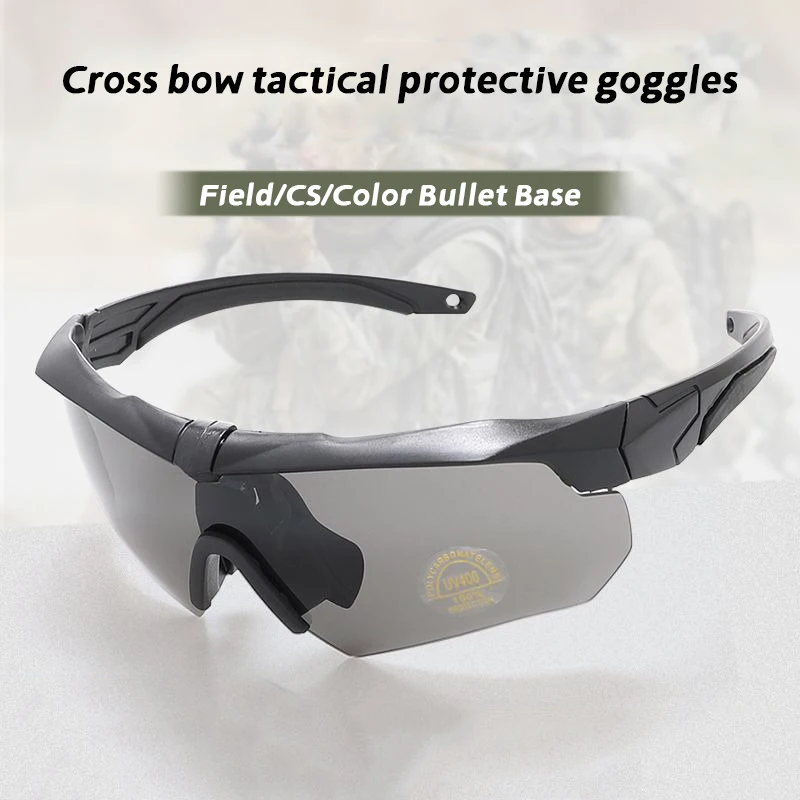 Outdoor-military-enthusiast-tactical-glasses-CS-shooting-goggles ...