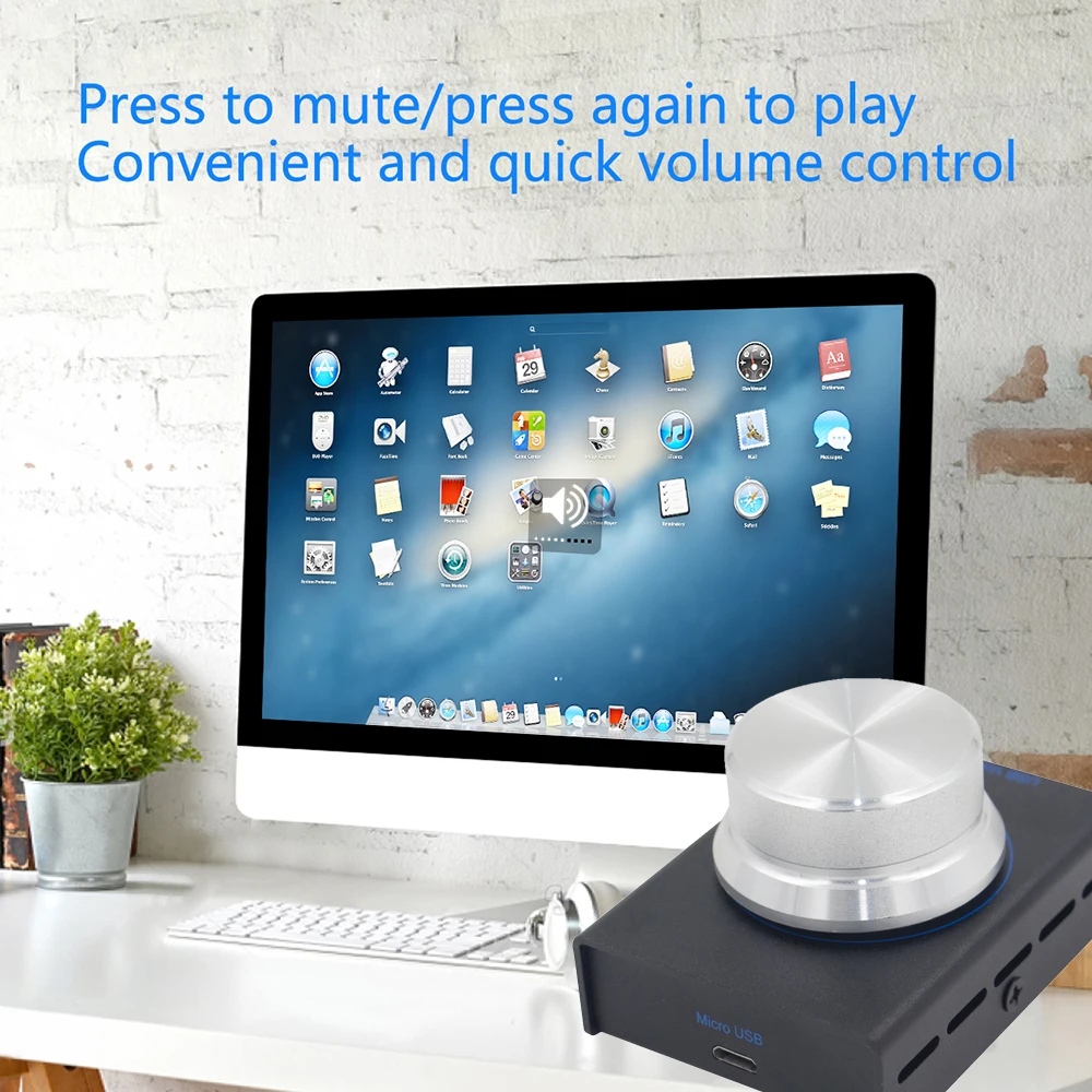 USB-Volume-Control-Knob-PC-Computer-Speaker-Audio-Volume-Controller ...