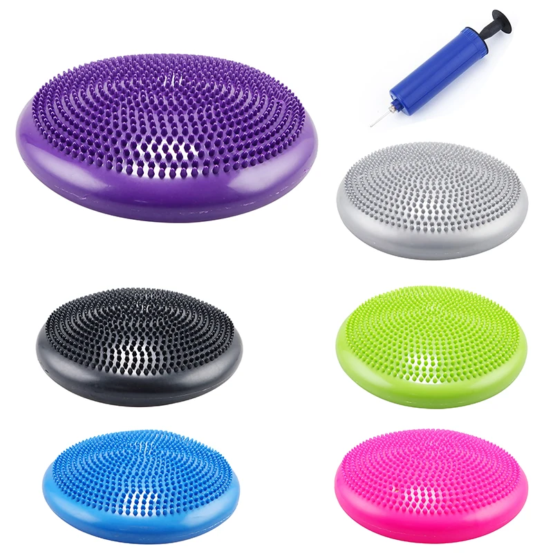 Inflated-Wobble-Cushion-Wiggle-Seat-Sensory-Kids-Core-Balance-Disc ...